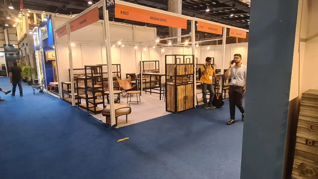 Iron Wooden Industrial Furniture Foldable Bar Furniture Flat Pack ...