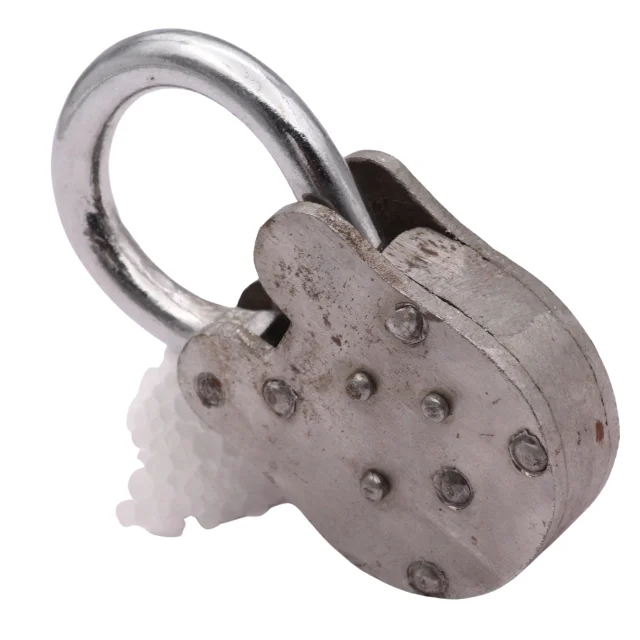 Iron Lock Old Fashion Antique Lock and Key Cast Iron Lock