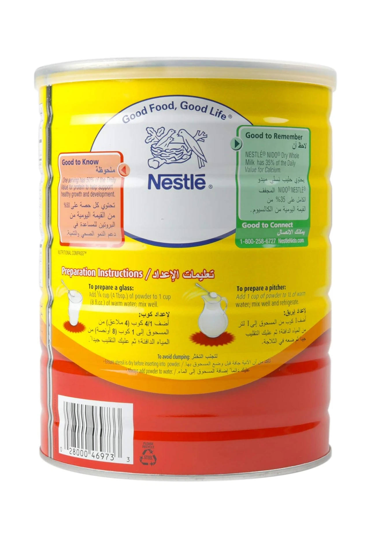 Nestle Nido Milk Powder - Fortified & Easy to Prepare
