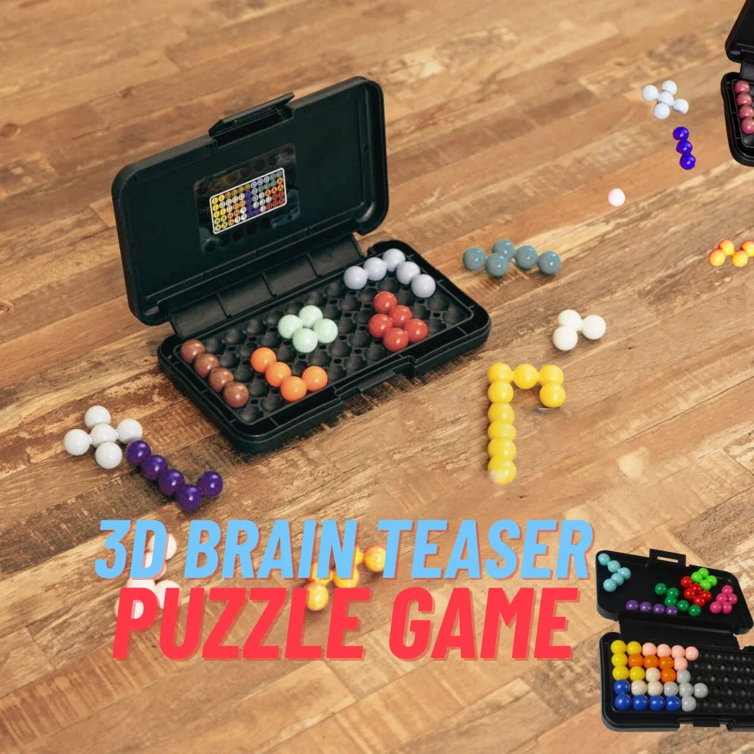 Brain Teasers Puzzle Game Fun 3d Educational Toys Travel Game For Kids ...