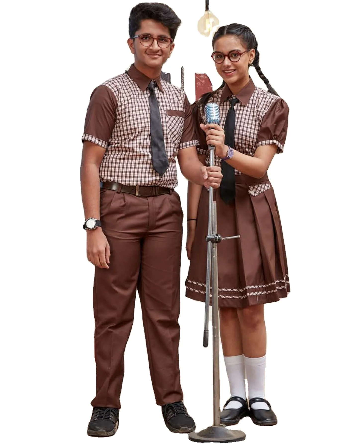 Custom Made Top Grade Quality Shirting And Suiting Fabric For Brown ...