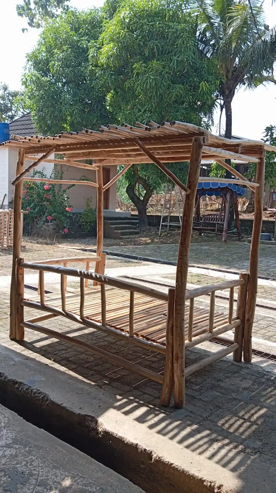 Indonesia Style Outdoor Park Wood Gazebos - Eco-friendly