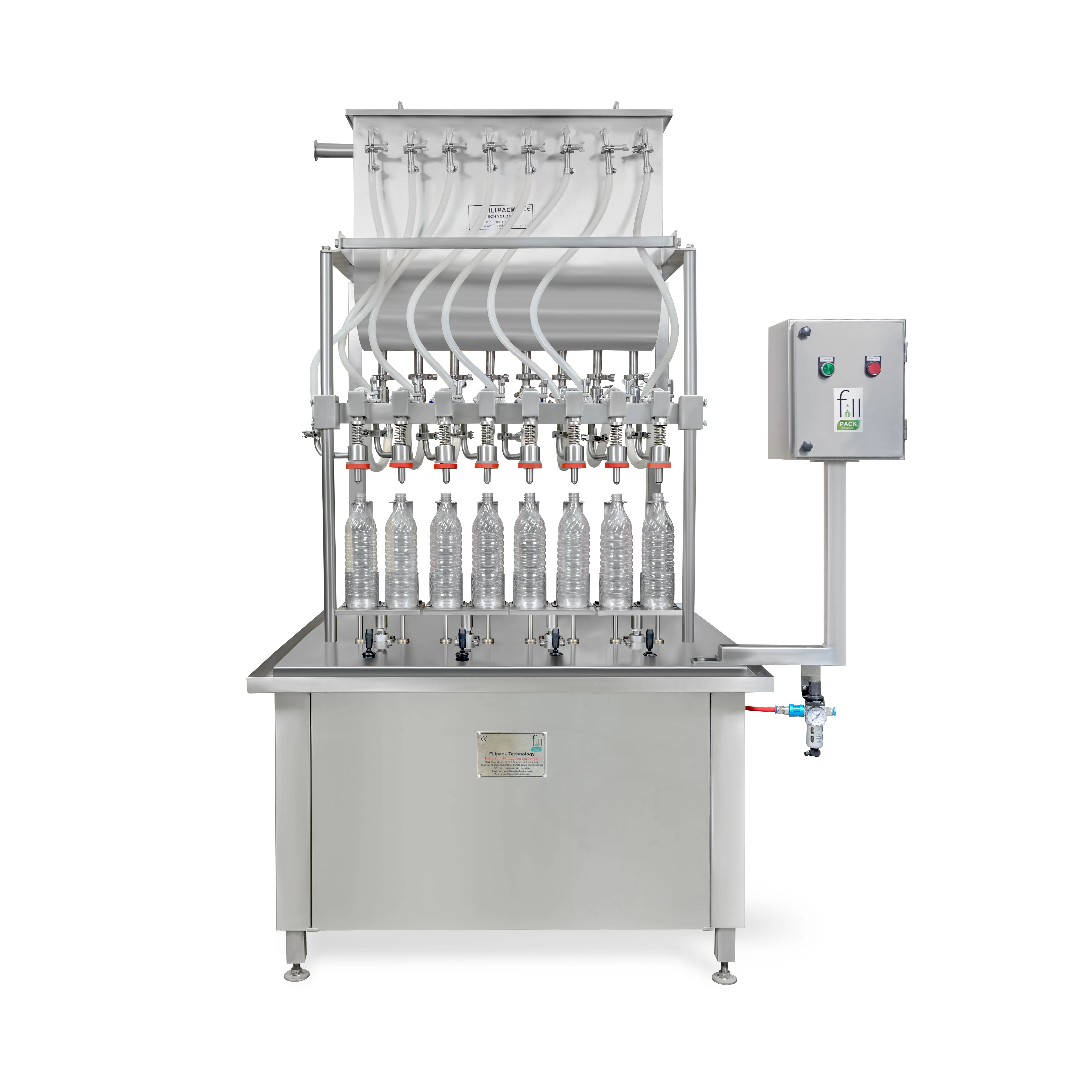 Raw Milk Automatic 6 Head Gravity Filling Machine Fillpack Technology ...
