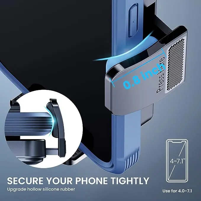 Phone Mount For Car Flexible Phone Holder Mount Cell Phone Holder ...