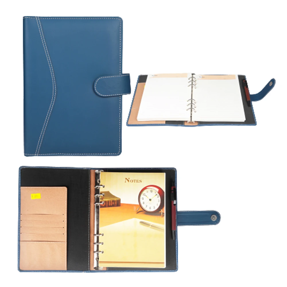 Note Luxury Design A5 Size Pu Leather Date Notebook Diary For Writing ...