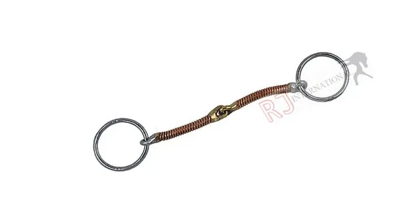 Bradoons With Copper Wire Wrapped Mouth Horse Bits Bits By Riaz Jamal Intel - Buy Twisted Copper ...