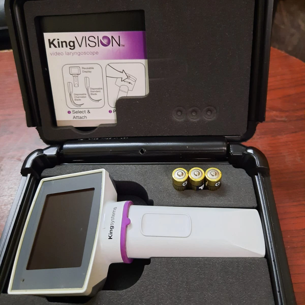 Ambu King Vision Video Laryngoscope & Mcgrath Mac Laryngoscope for Safe ...