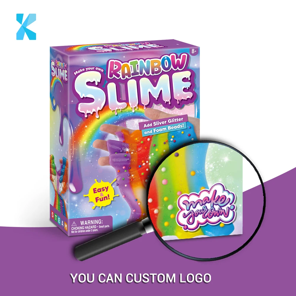 Colorful Slime Toys Crazy Slime Toy New Arrival Multi-colors Jelly Soft ...