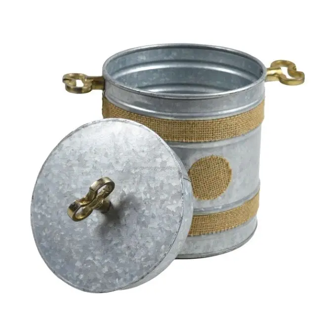 Galvanized Metal Caddy With 4 Compartments,Kitchen Best Prices In India ...