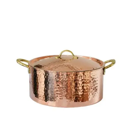 New Design Golden Copper Cookware Antique Design Stainless Steel ...