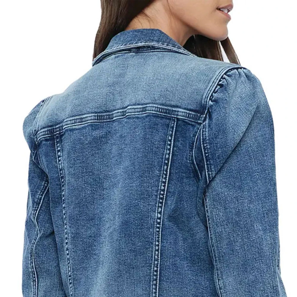 Blewholesale Custom Made Oem New Design Women's Denim Jacket With Top ...