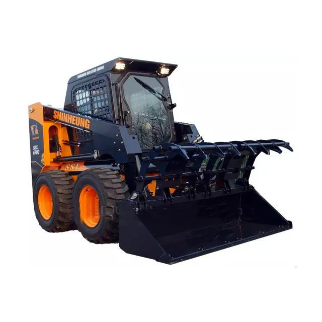 Korea Grapple Mini Skid Steer Loader JC - Efficient & Durable