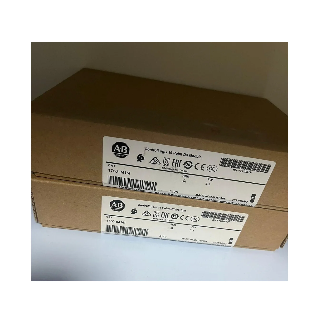 Super Selling 1756-im16i Controllogix 16 Point D/i Plc Module With High ...