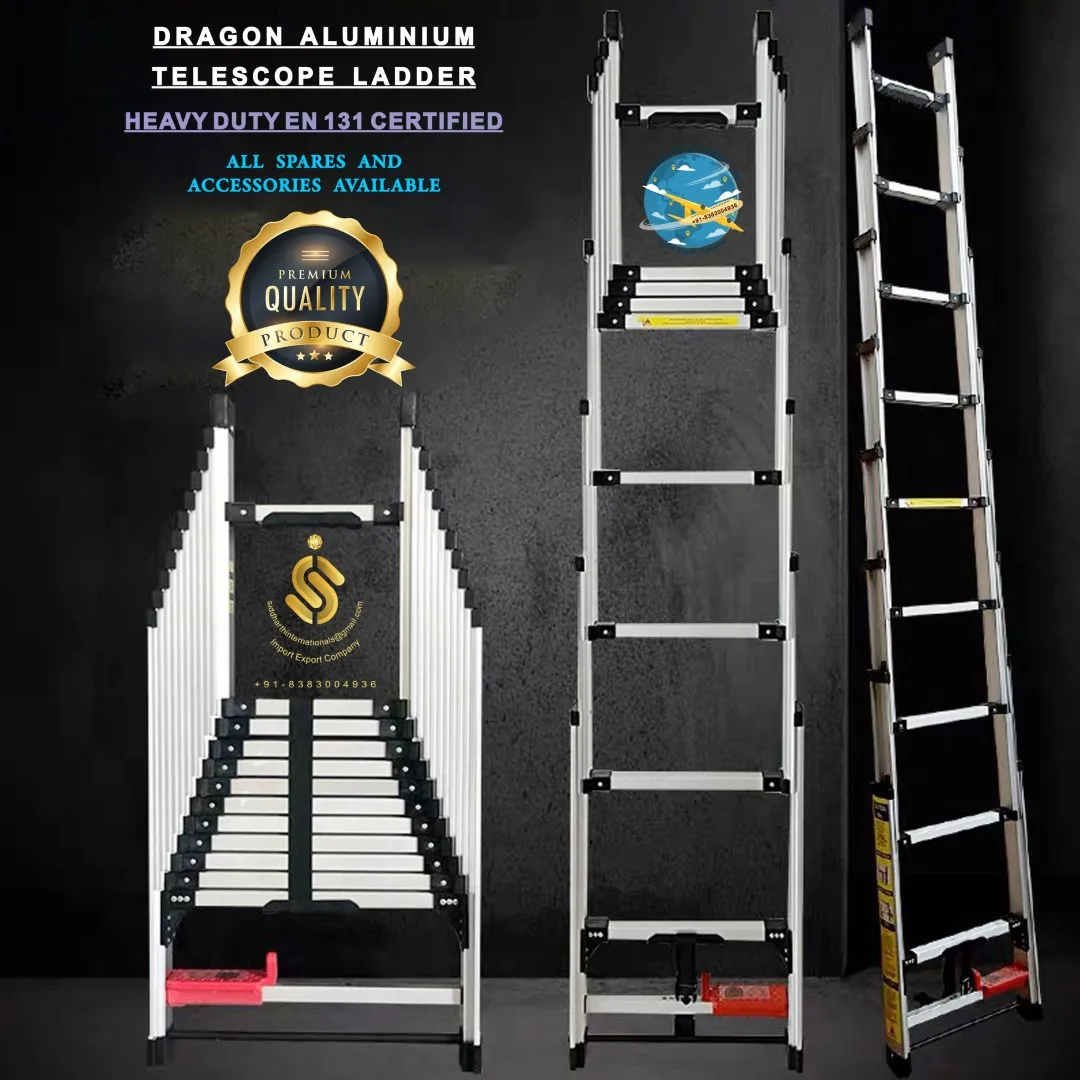 High Quality Dragon Aluminum Telescope Ladder With Top Grade Material ...