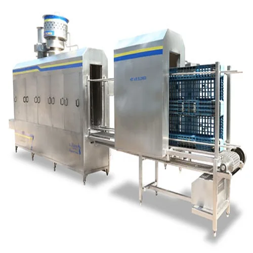 Automatic Plastic Pallet Washer Cold Water Egg Tray Washer Automatic ...