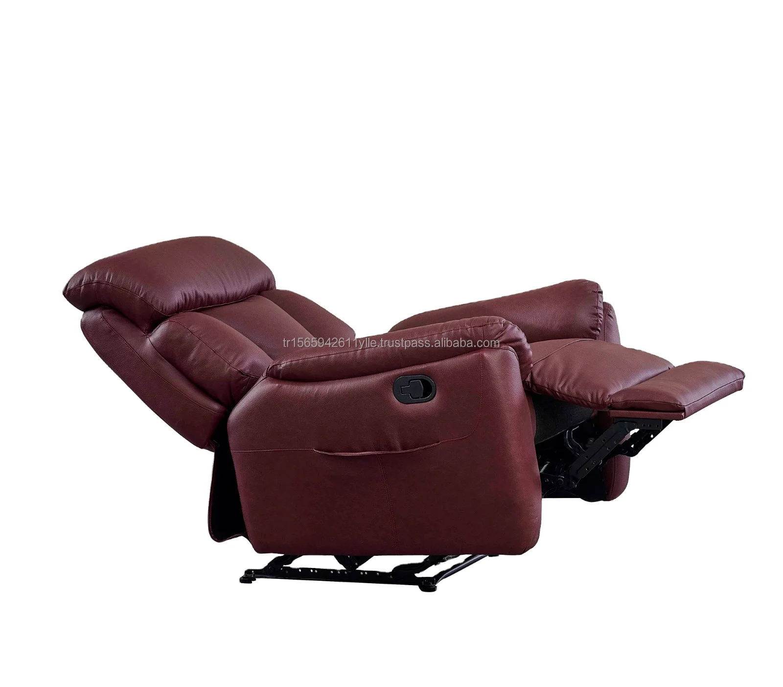 Lord Modern Recliner One Seat Design With Extendable Feature Metal ...
