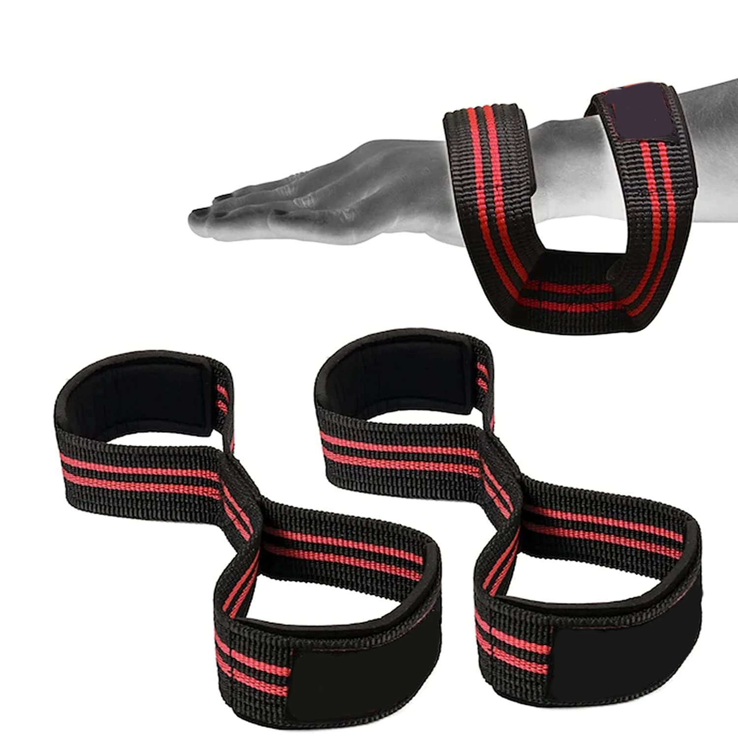 Wholesale Figure 8 Straps Heavy Duty Heavy Duty Weightlifting Weight ...