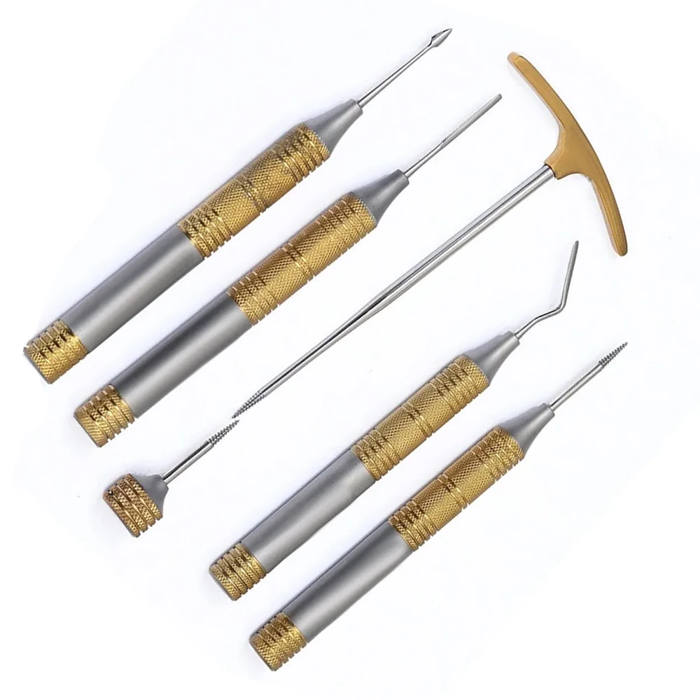 Flexible Periotome Dental Extraction Screw Kit Luxuriating Elevators ...