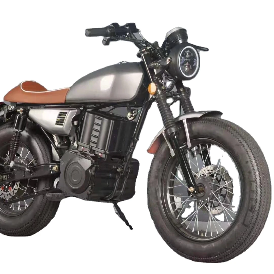 ZX Electric Retro Bike - Vintage Motorcycle with Style