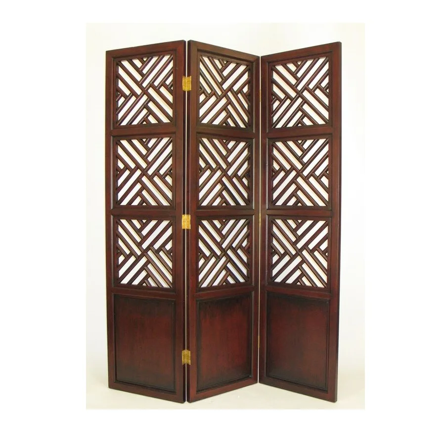 Wooden Partition in Colonial Style - Decorative & Functional