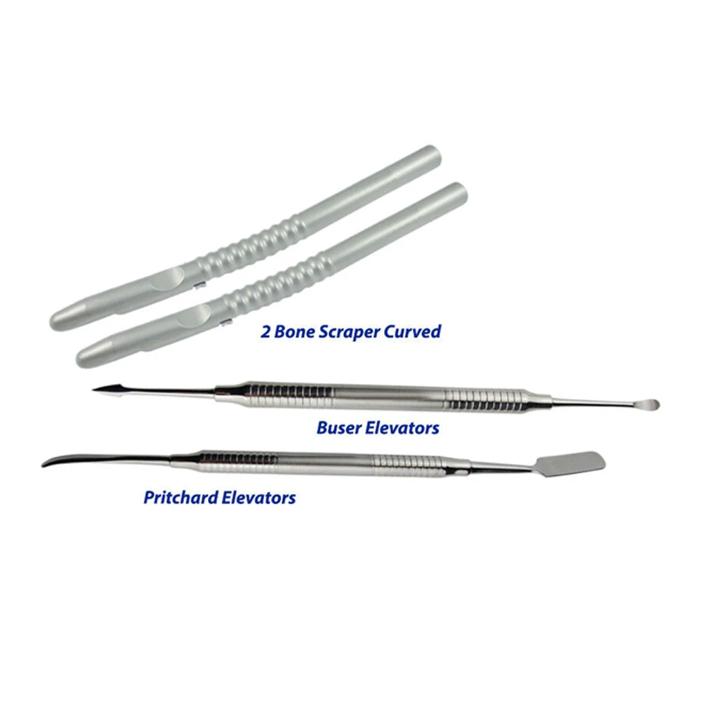 Sinus Lift Offset Concave & Convex Angled Tip Osteotomes Dental ...