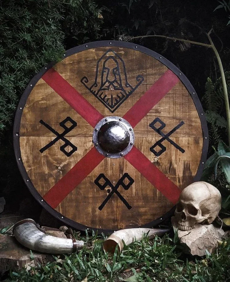 CUSTOMIZED Viking Round Shield Viking Armors Viking Goods Shield ...