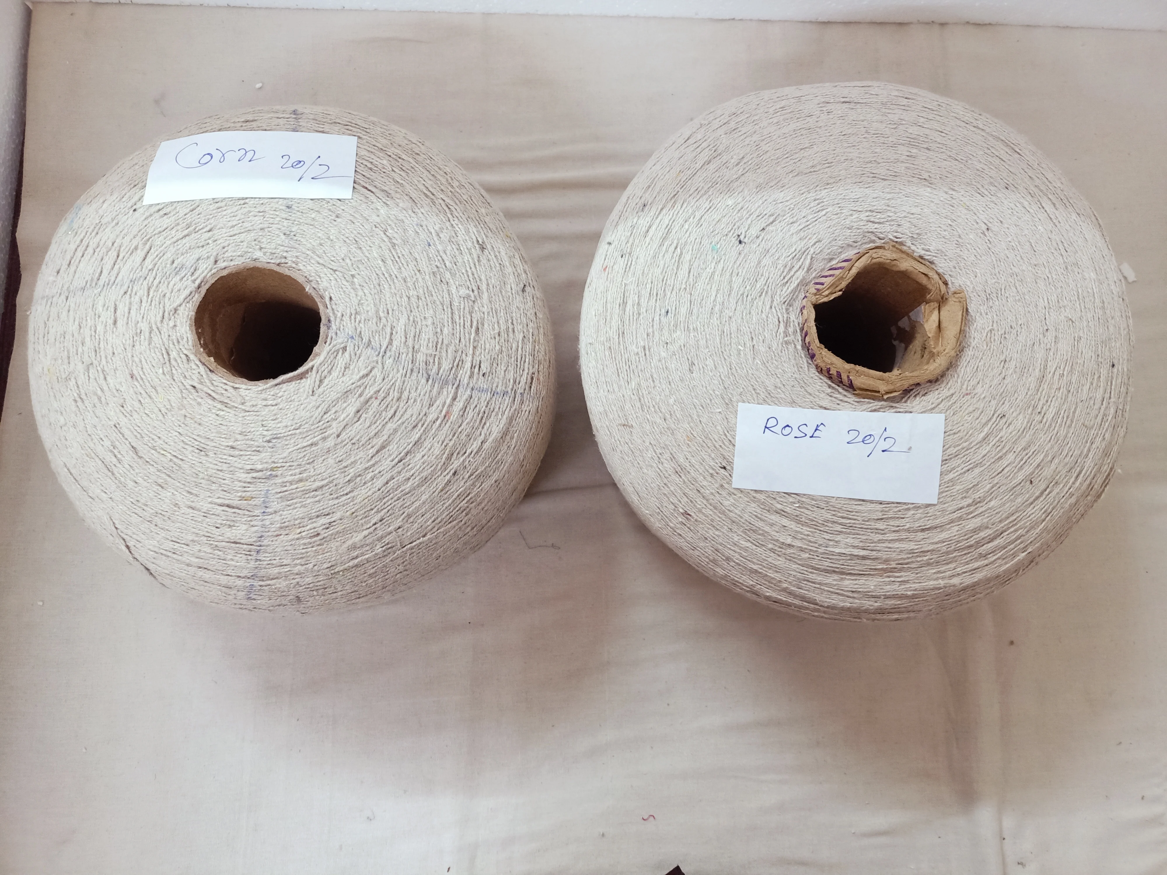 100% Natural Fiber Yarn - Eco-Friendly and Versatile