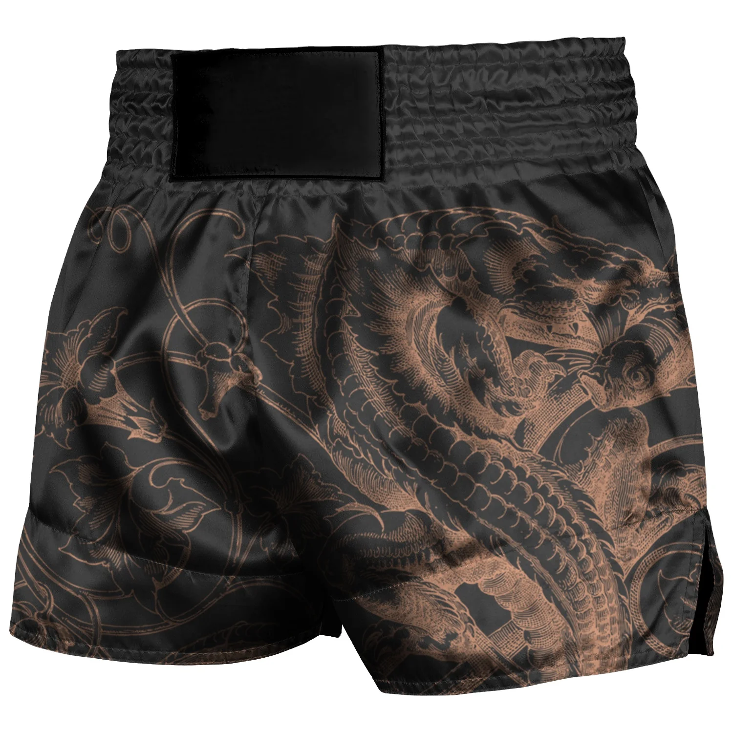 Custom Made Muay Thai Shorts - Full Sublimated / Embroidered Work ...