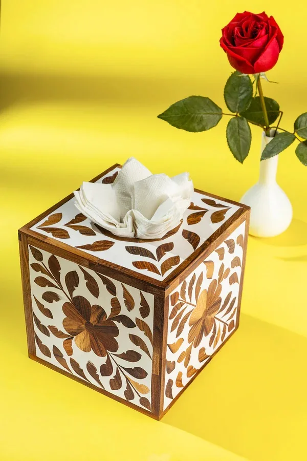 Acrylic Tissue Box Tableware Decoration Tissue Holder Box Customized ...