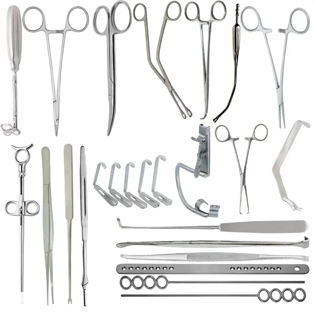 Tonsilectomy and Adenoidectomy Surgery Instruments Set 25 Pieces ...