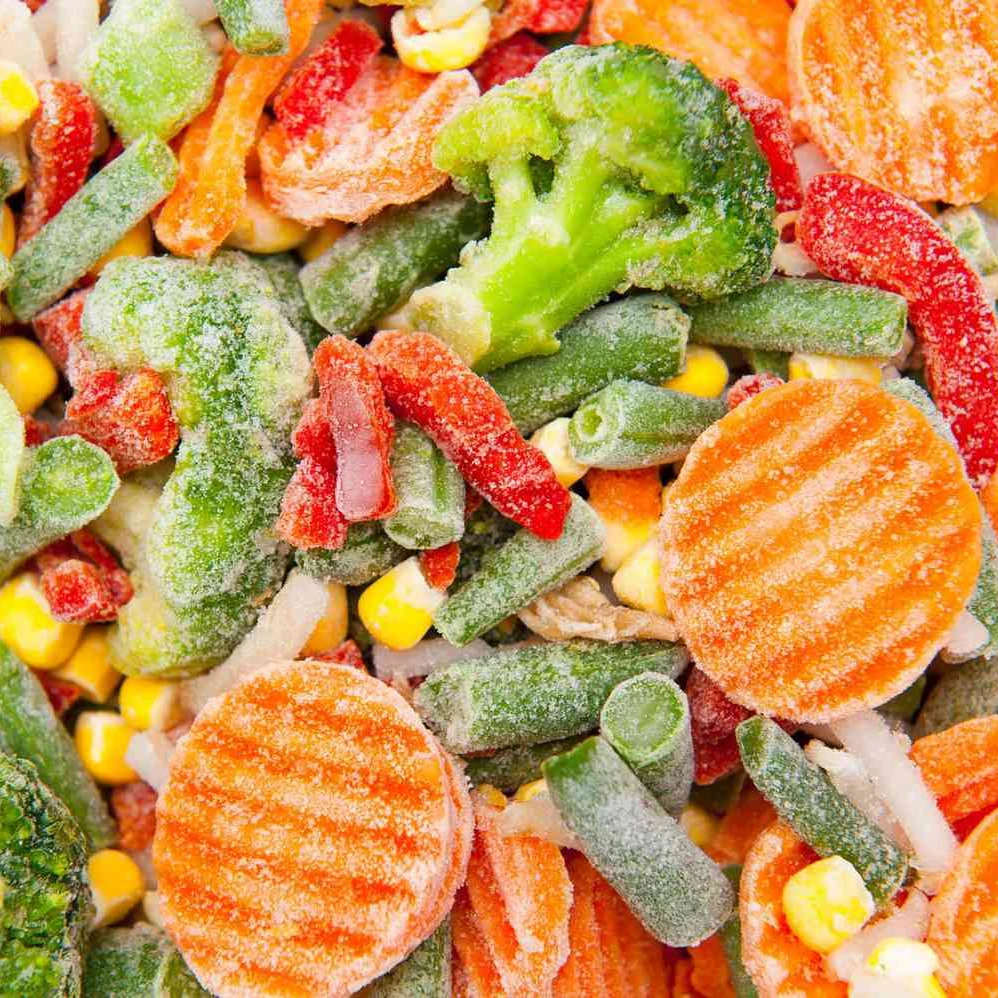 A Grade IQF Frozen Roasted Vegetables Cut Natural Blend in Bulk ...