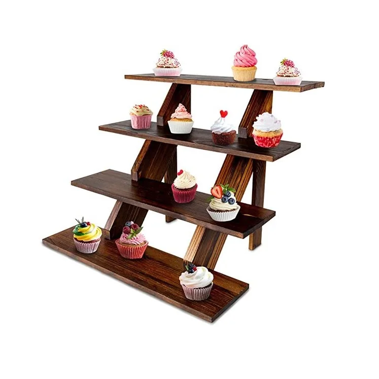 Luxury Hotel Tabletop Fruits Cake Serving Stand Multi-functional Wall ...