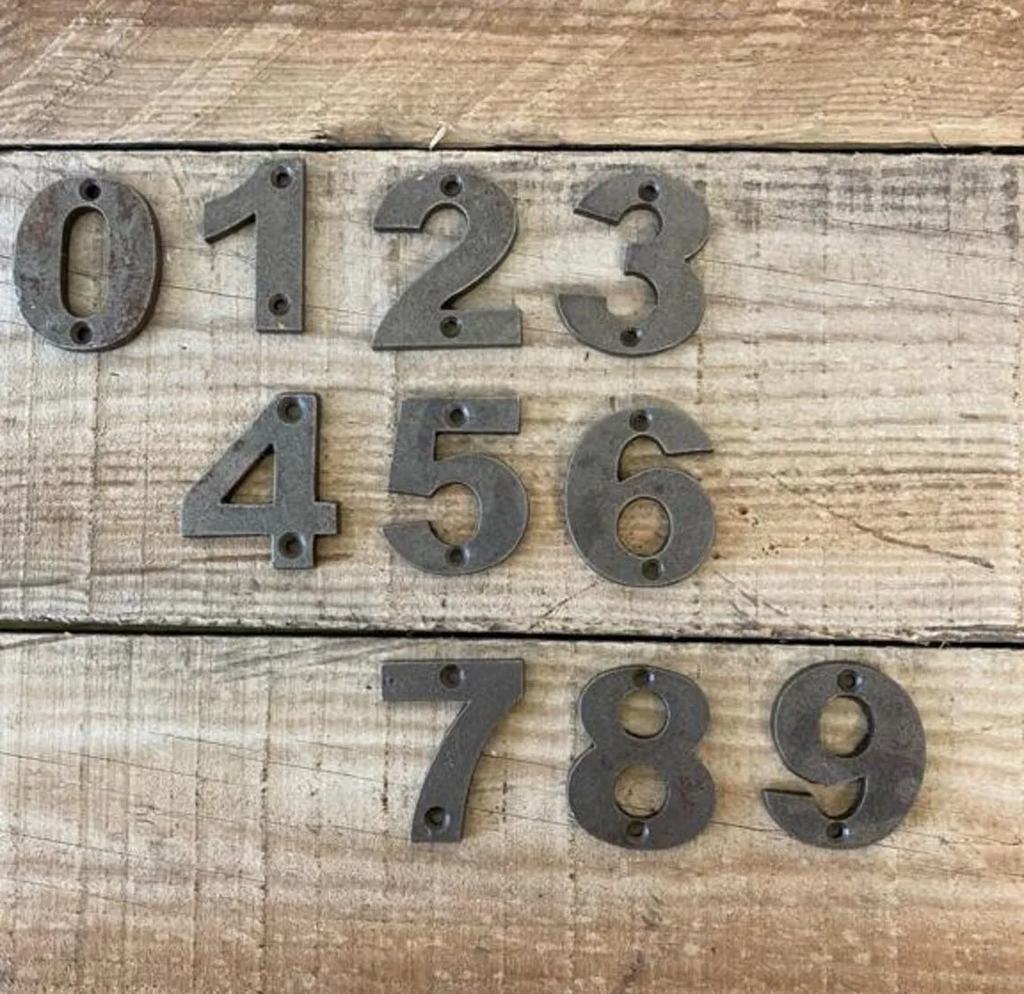 Modern Design Cast Iron Shed Door Plaque Sign Outdoor Home Wall Door ...