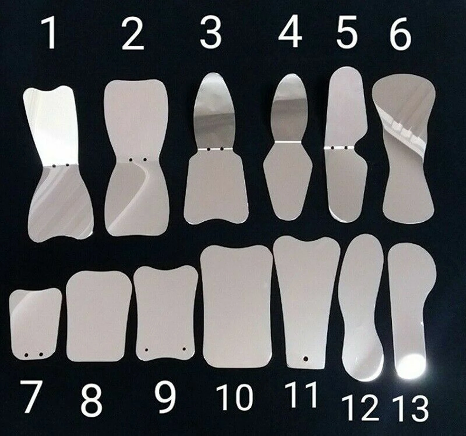 Dental Intra Oral Reflector Mouth Mirrors Stainless Steel Photography ...