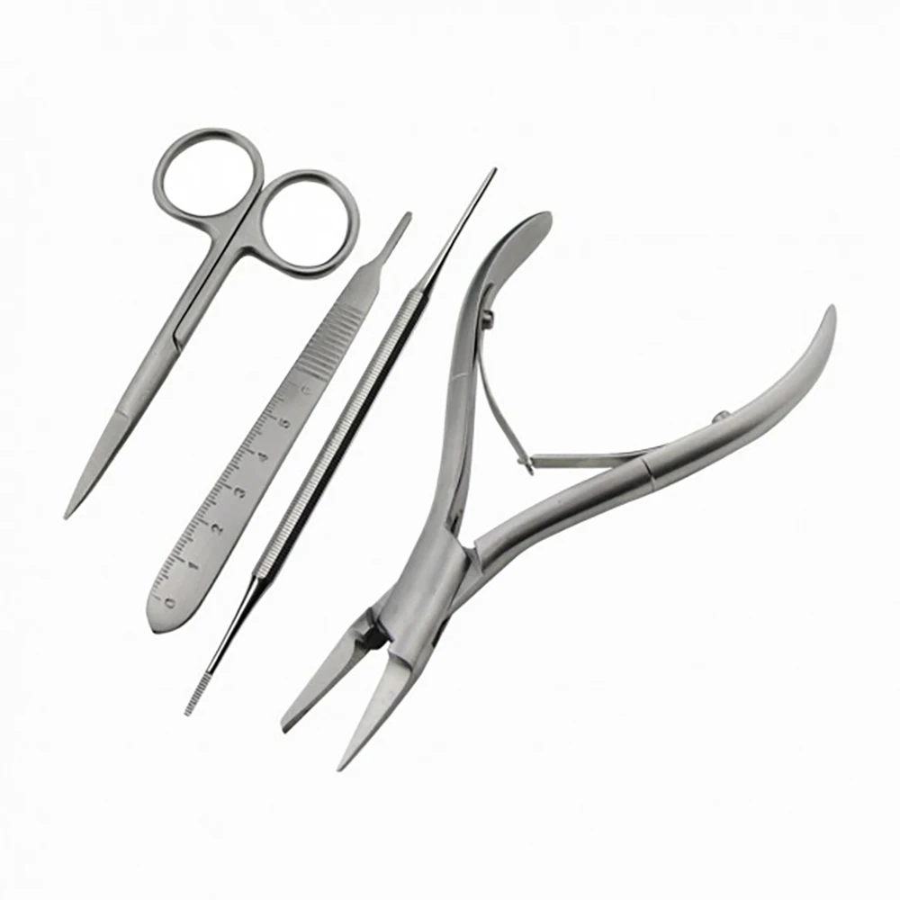 Basic Podiatry Kit/Pack/ Toenail Removal Instruments Kit/ Podiatry ...