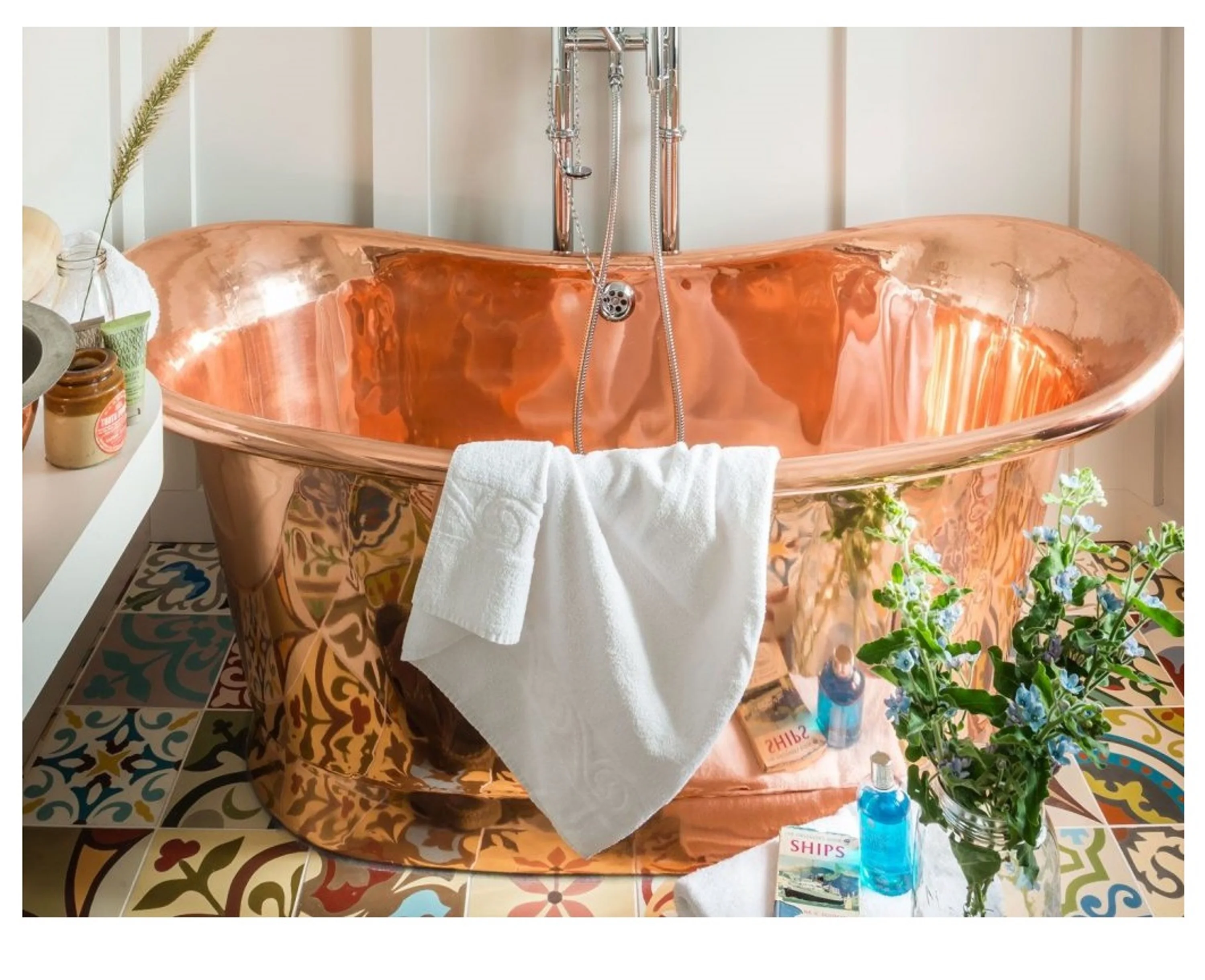 Handmade Copper Bathtub Copper Slipper Bathluxury Copper Over 100,000 ...