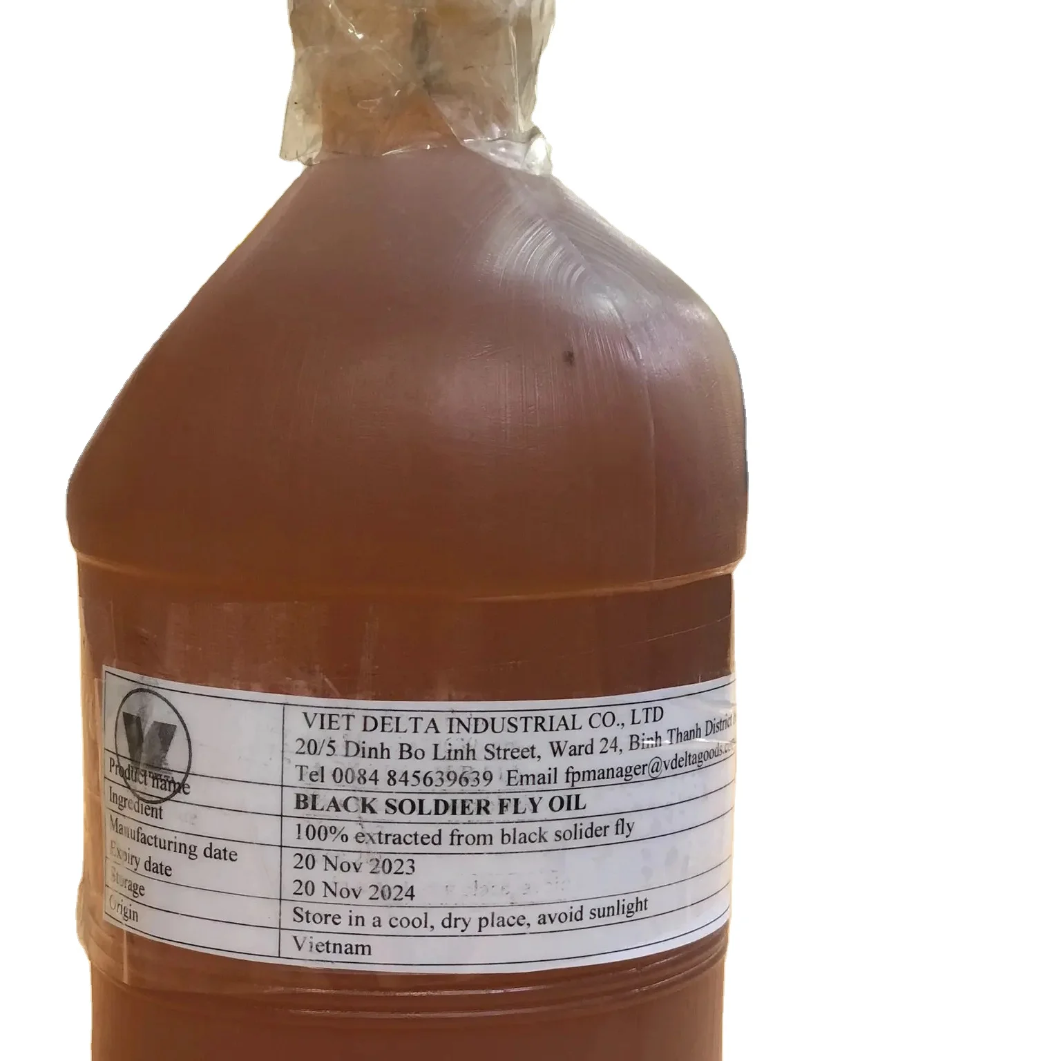 Pure Black Soldier Fly Oil for Livestock Farming - VIET DELTA