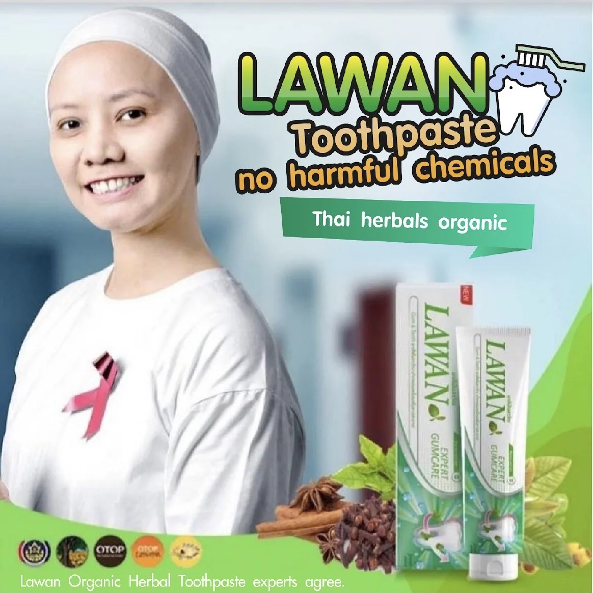 Best Seller Lawan Healthy Toothpaste Organic Products Of Thailand ...