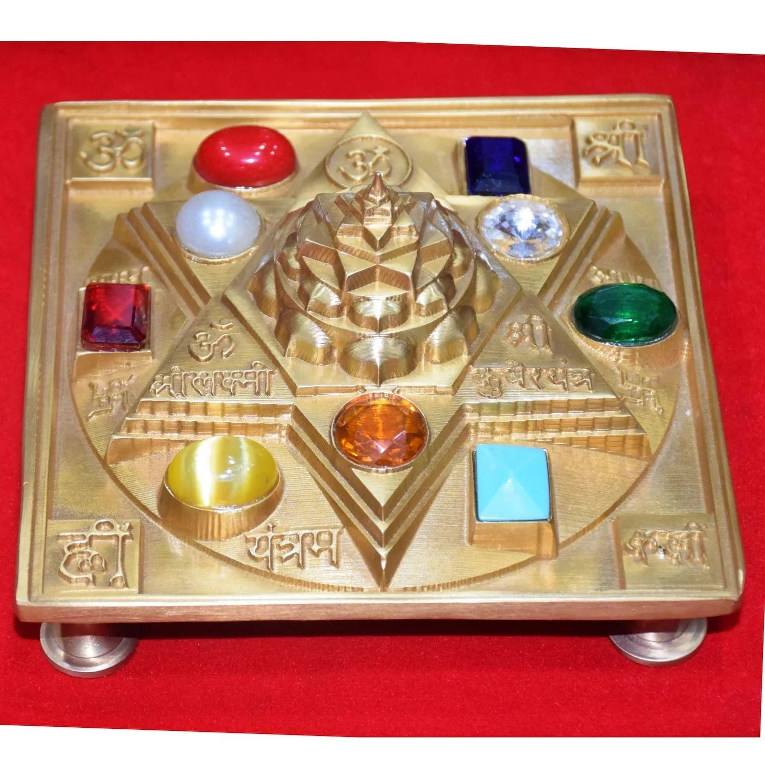 Laxami Kuber Meru Shree Yantra - Elegant New Year Painting