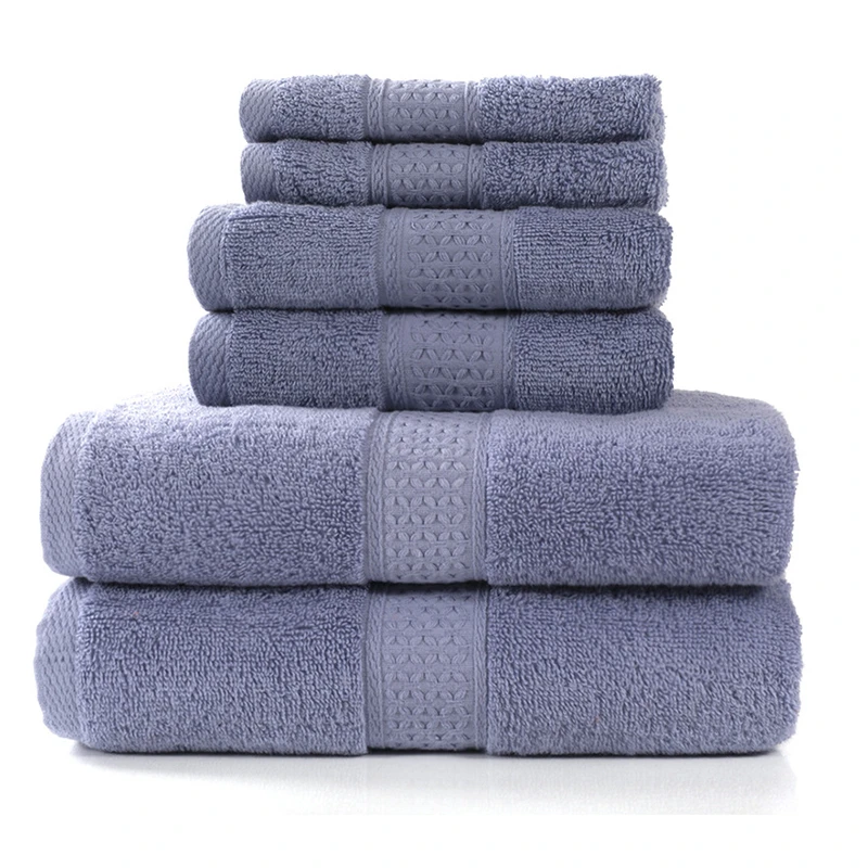 Embroidery Pattern Customization 100% Cotton Bath Towel Sets Bath 100% ...