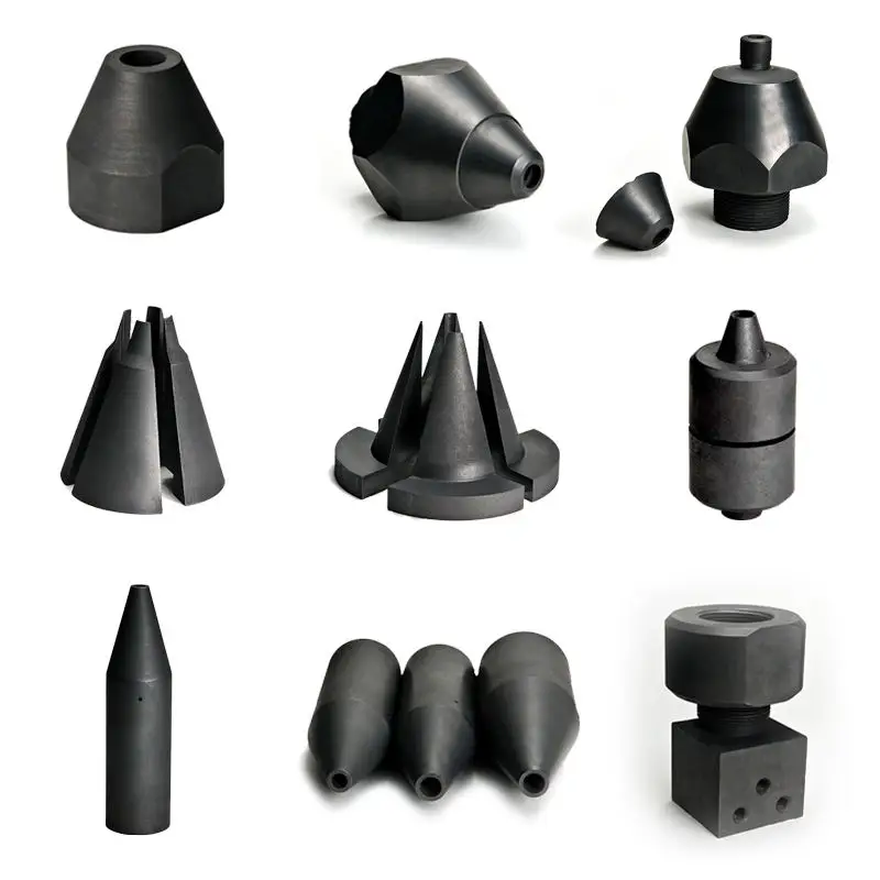 High Density High Purity Graphite Nozzle For Rocket/spiral Wound Gasket ...