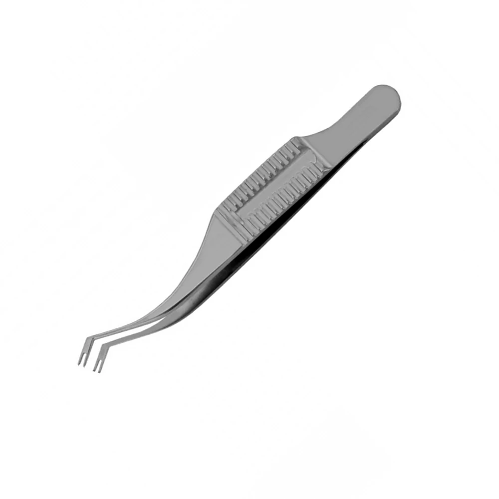 Ophthalmic Polack Double Corneal Suturing Forceps 1mm Spread Delicate ...