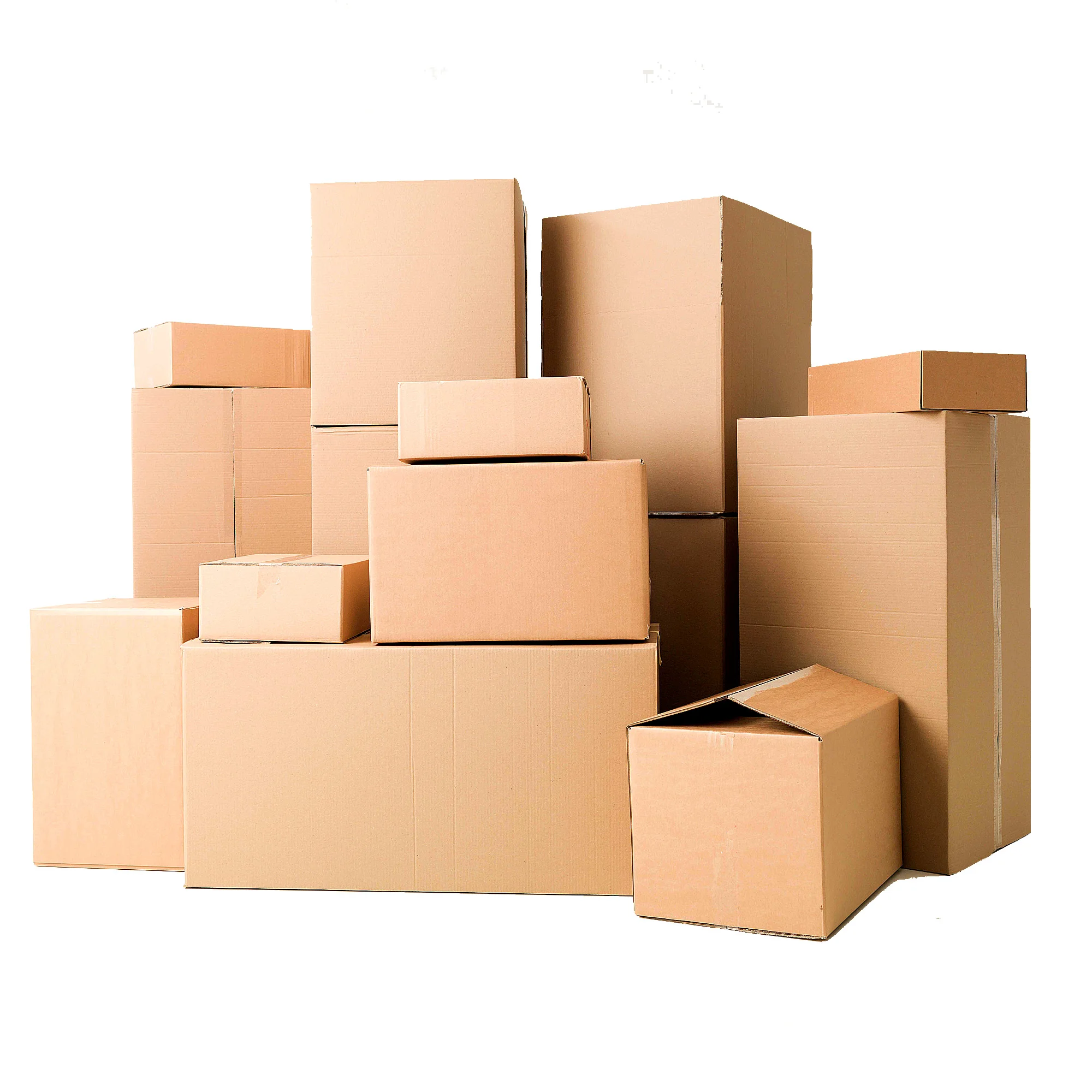 Cajas De Cartón Fuertes De 43x30x25 Cm,Hechas Con Tapas Para Fácil ...