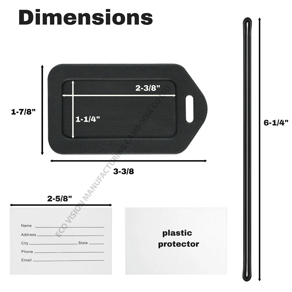 Khmer Craft Flexitag Tailored Luggage Tags Robust,Adaptable ...