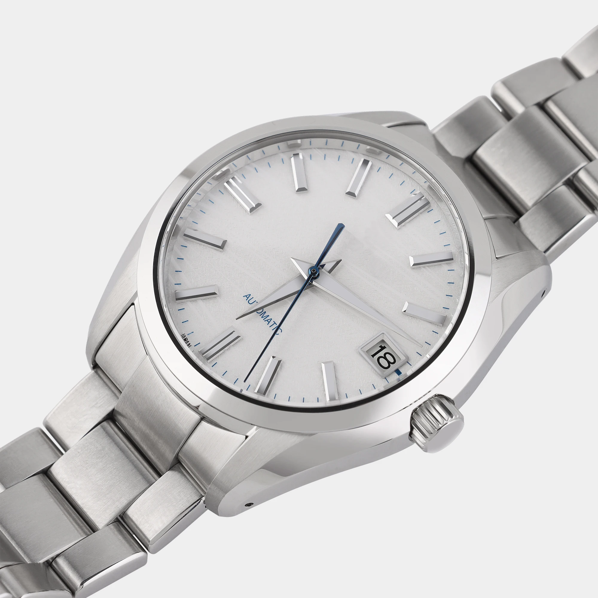 Modern Typeface Barton Hour Points Male Watch Resistant to Water ...