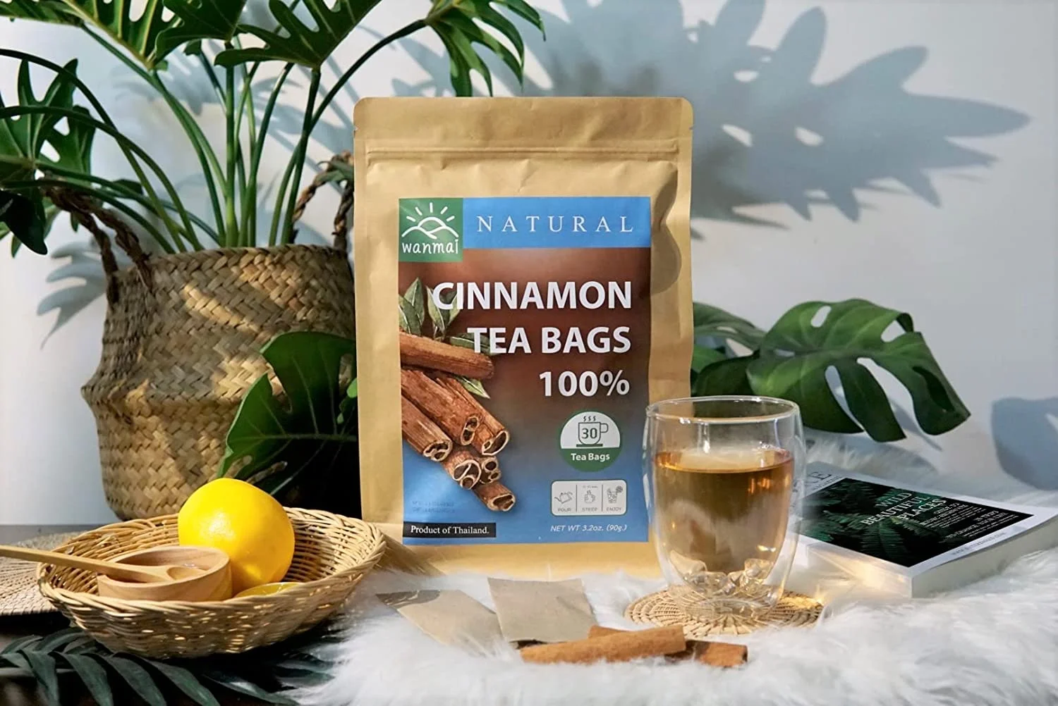 Wanmai29 Cinnamon Tea Supports Vegan And Ketogenic Diets 100% Real Herb ...