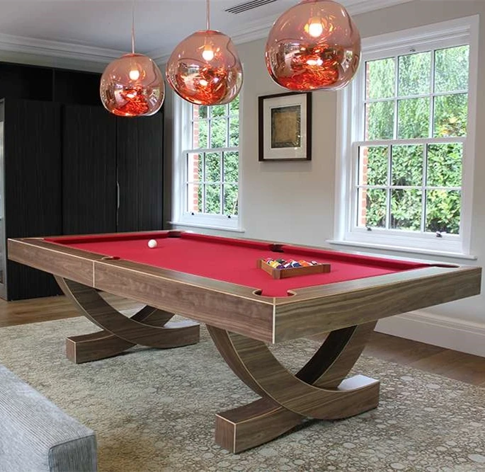 2023 New Designs High-end Modern Style Luxury Snooker Billiard Tables 9ft 8ft 7ft Size Solid ...