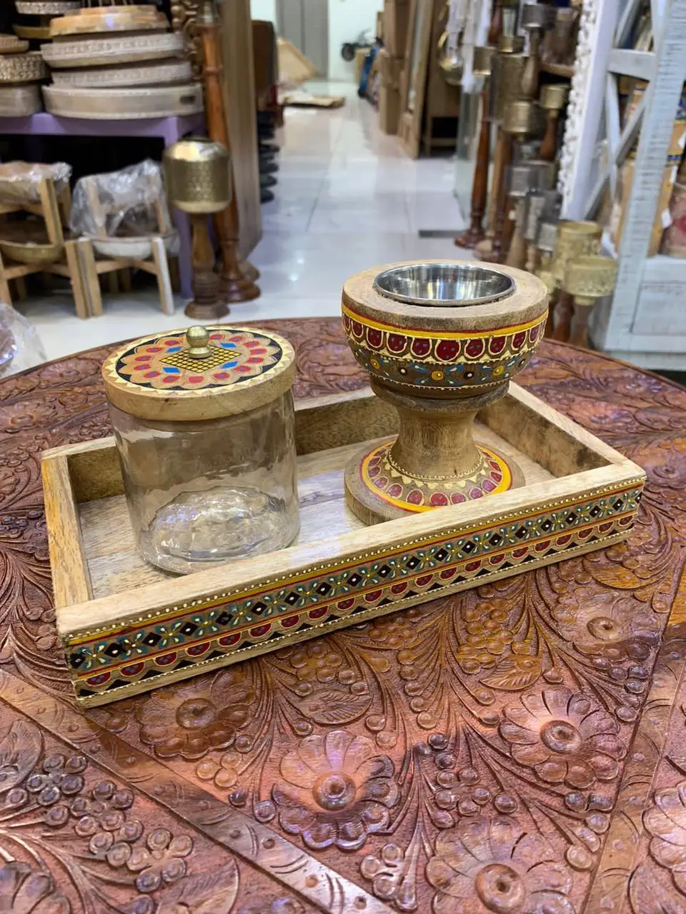 New Design Rectangle Wooden Bakhoor Set For Ramadan Gifting By De Casa ...