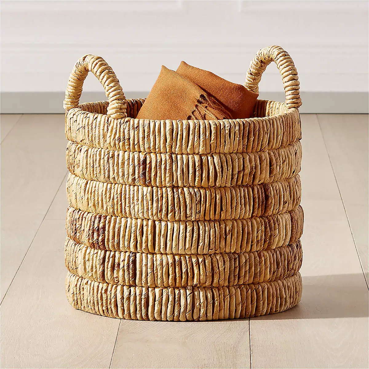 Luxury Design Rattan Basket Natural Color For Home Food Storage Rattan ...