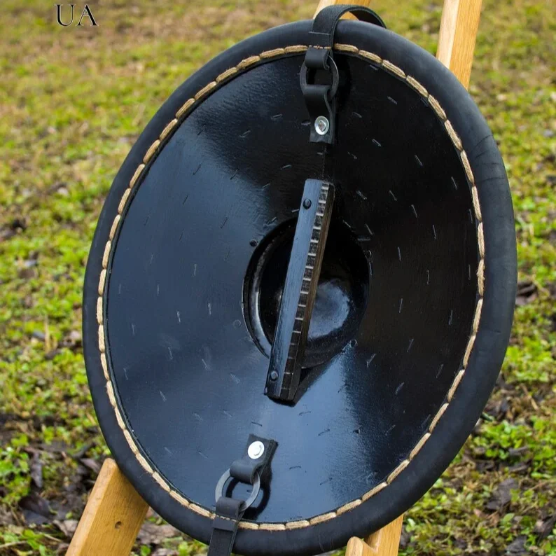 Viking Round Shield Viking Round Shield Medieval Metal Shield by calvin ...